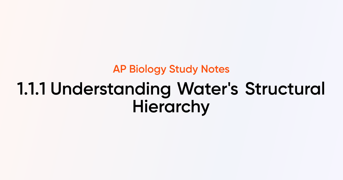 Calculating Pressure Changes in Liquids (1.1.1) | AP Biology Notes ...