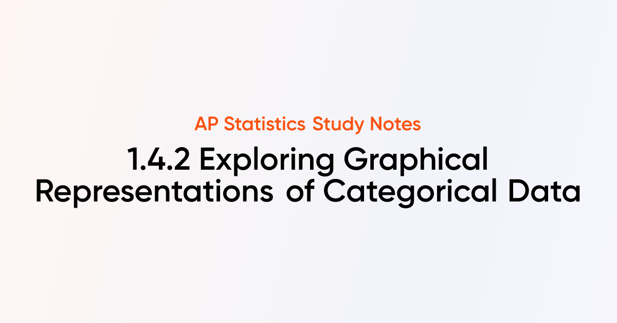 Exploring Graphical Representations of Categorical Data (1.4.2) | AP ...