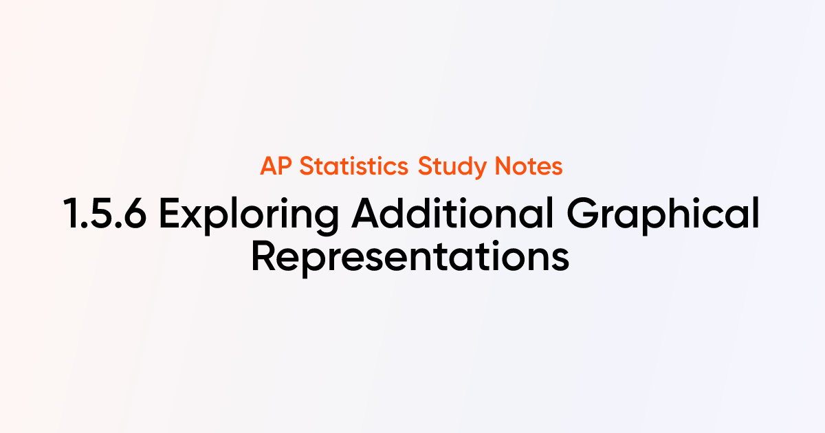 Exploring Additional Graphical Representations (1.5.6) | AP Statistics ...