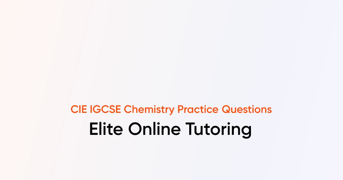 CIE IGCSE Chemistry - 3.1 Chemical measurements, conservation of mass ...