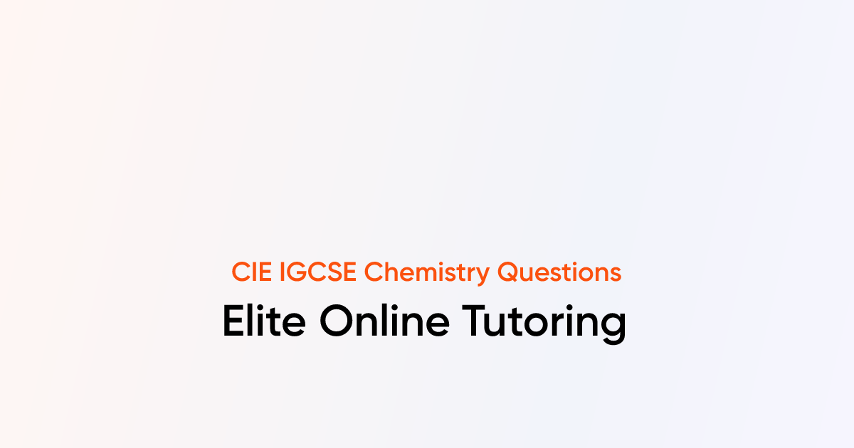 CIE IGCSE Chemistry - 3.1 Chemical measurements, conservation of mass ...