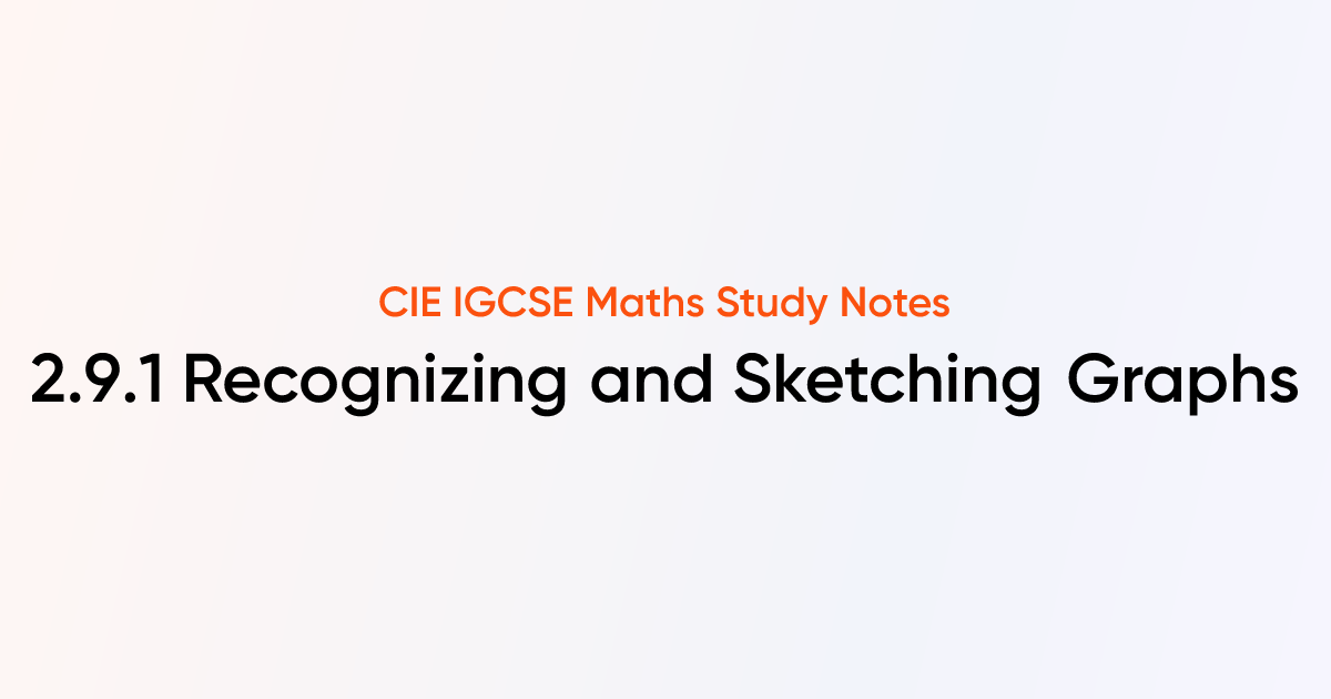 Solving Equations Graphically 282 Cie Igcse Maths Tutorchase