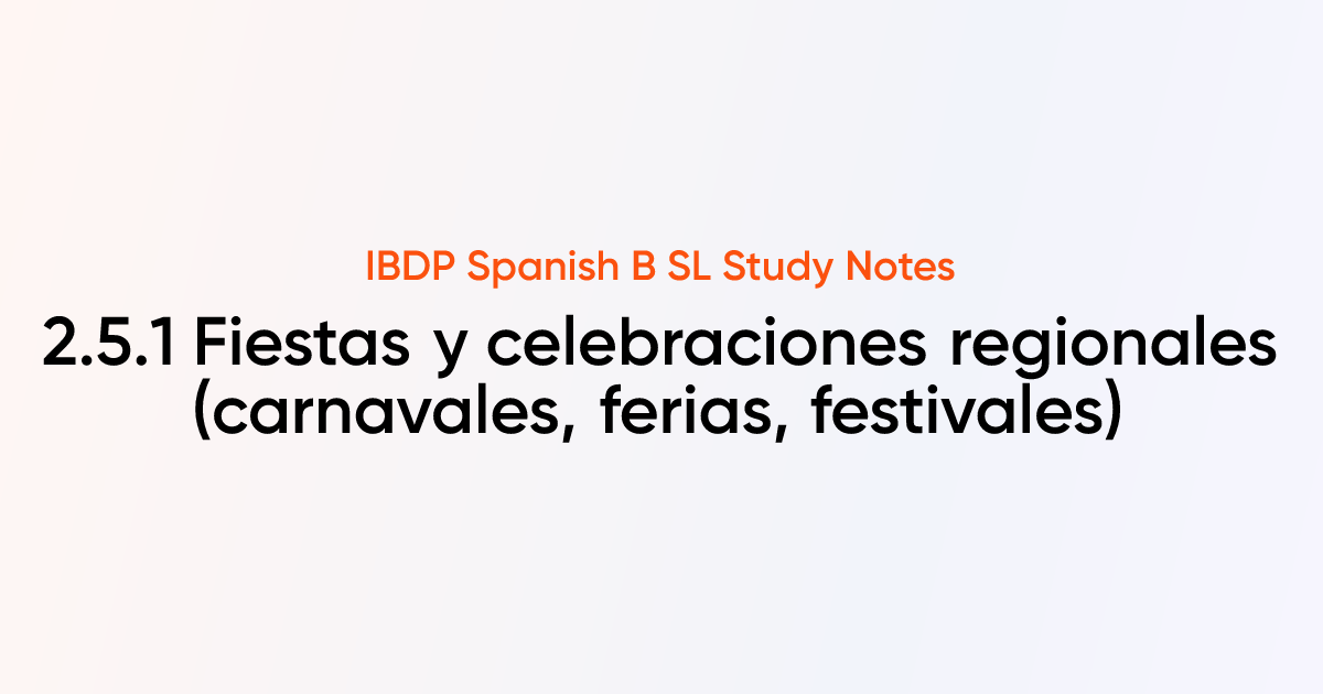 Fiestas y celebraciones regionales (carnavales, ferias, festivales ...