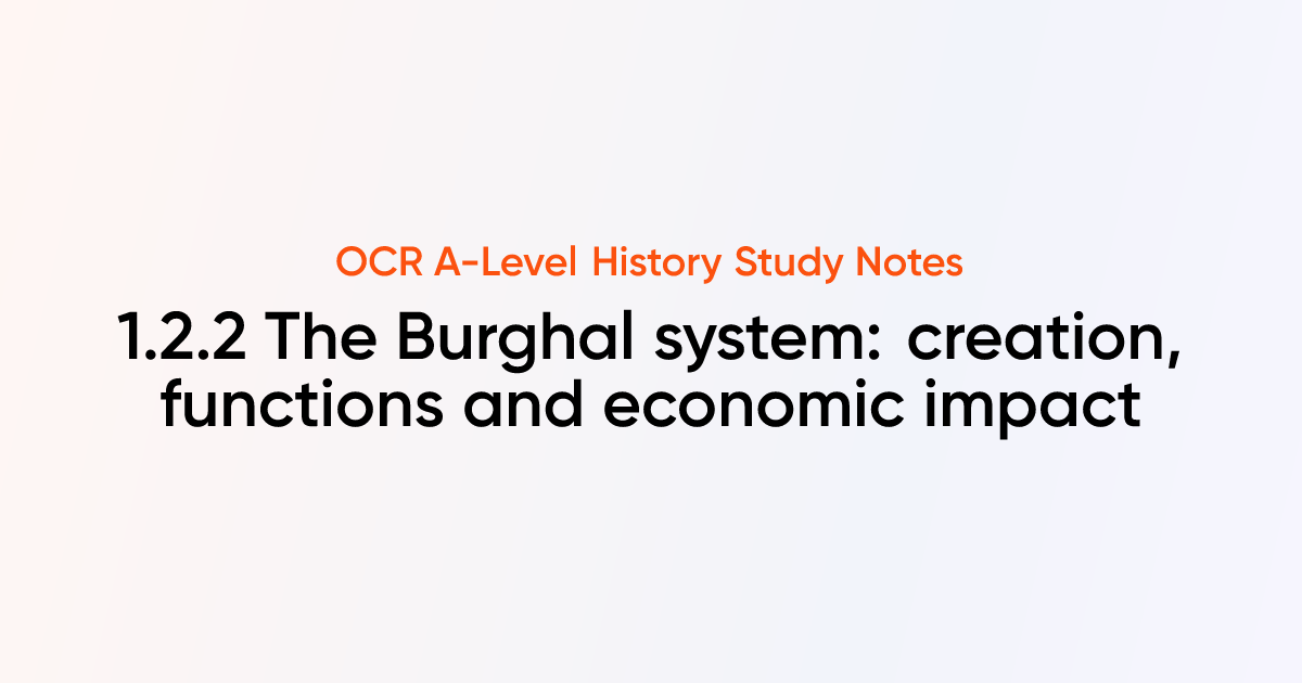 1.2.2 The Burghal system: creation, functions and economic impact | OCR ...