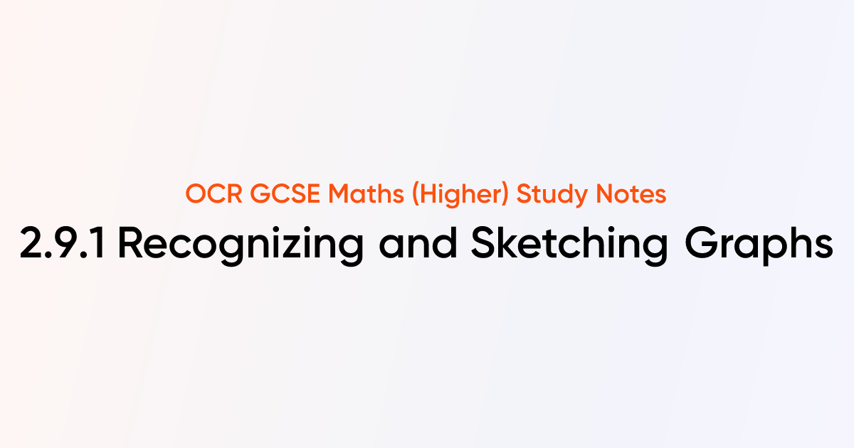 Solving Equations Graphically (2.8.2) | OCR GCSE Maths (Higher) Notes ...