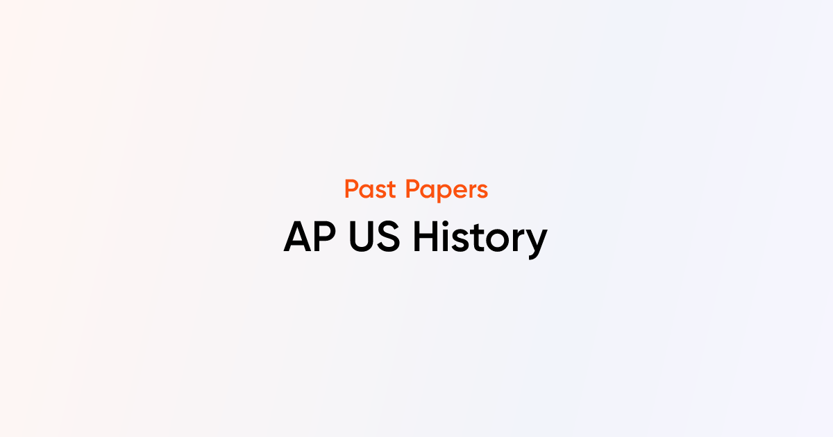 AP History Practice Papers - TutorChase
