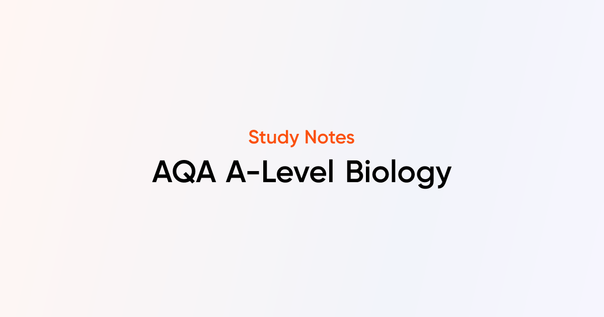 Free Aqa A Level Biology Notes Tutorchase