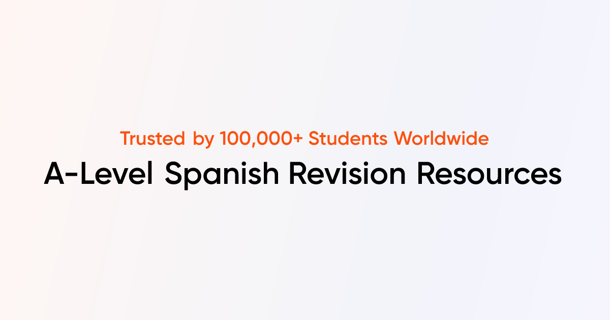 A-Level Spanish Resources | TutorChase