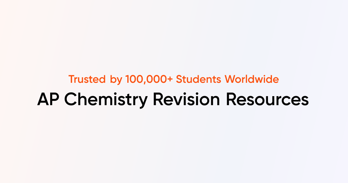 AP Chemistry Resources | TutorChase
