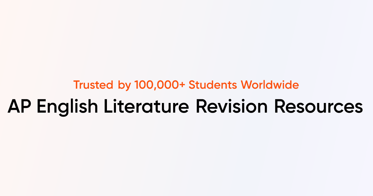 AP English Literature Resources | TutorChase
