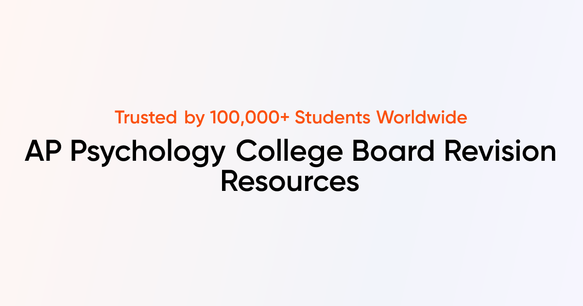 AP Psychology College Board Resources | TutorChase