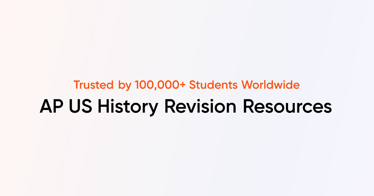 AP US History Resources | TutorChase
