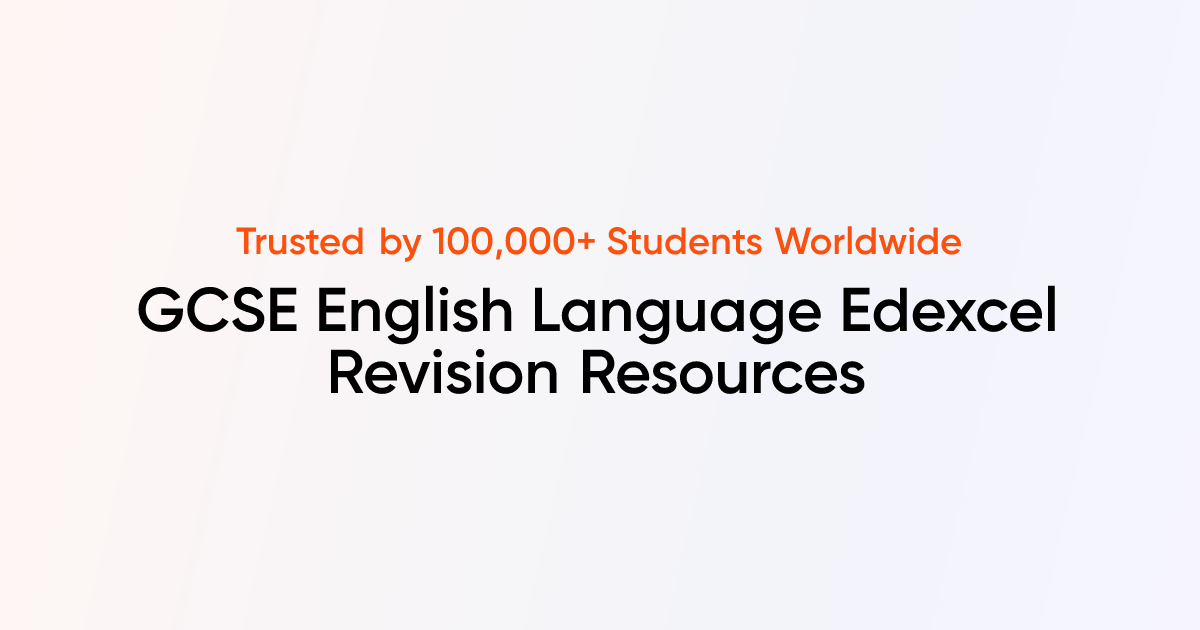 GCSE English Language Edexcel Resources | TutorChase