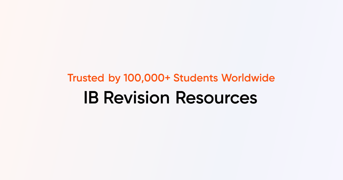 IB Revision Resources | TutorChase