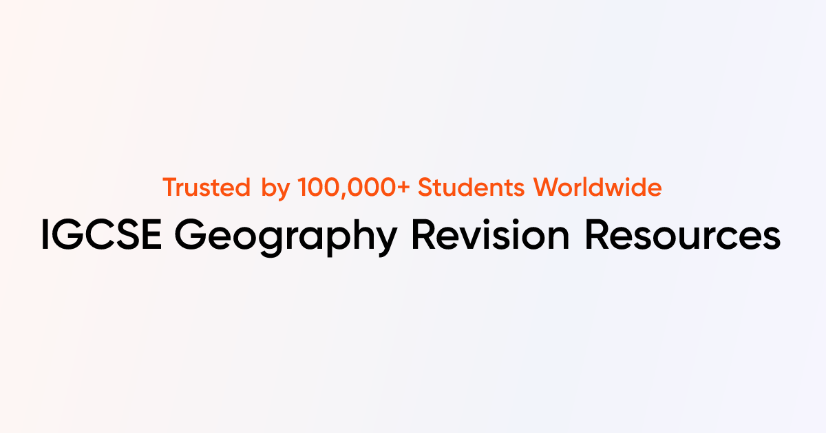 Igcse Geography Resources Tutorchase